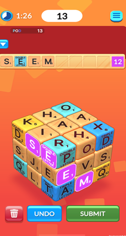 SCRABBLE Cubes – WorldWinner