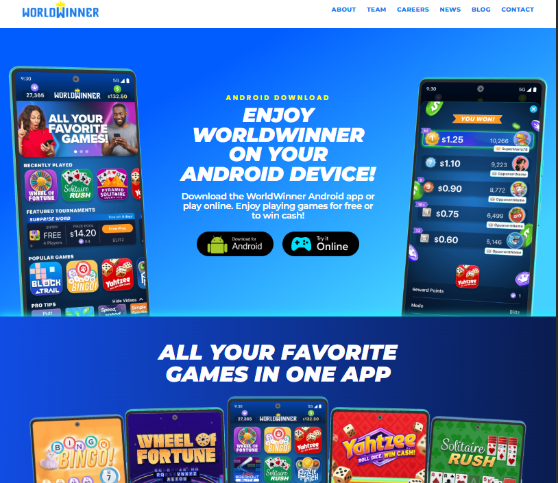 Play WorldWinner Anywhere! – WorldWinner